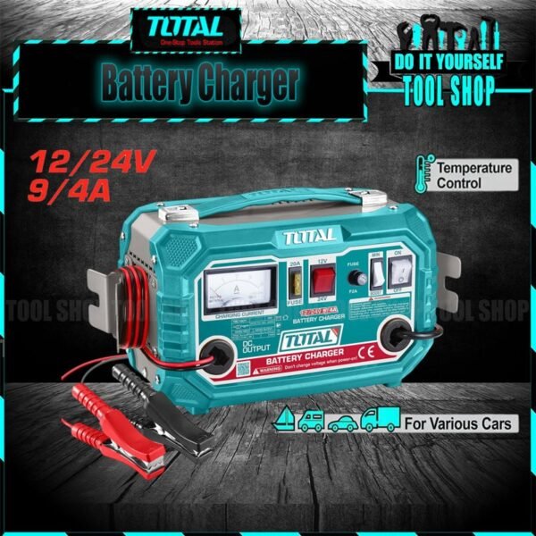 Total Original 12/24V Battery Charger TBC1601