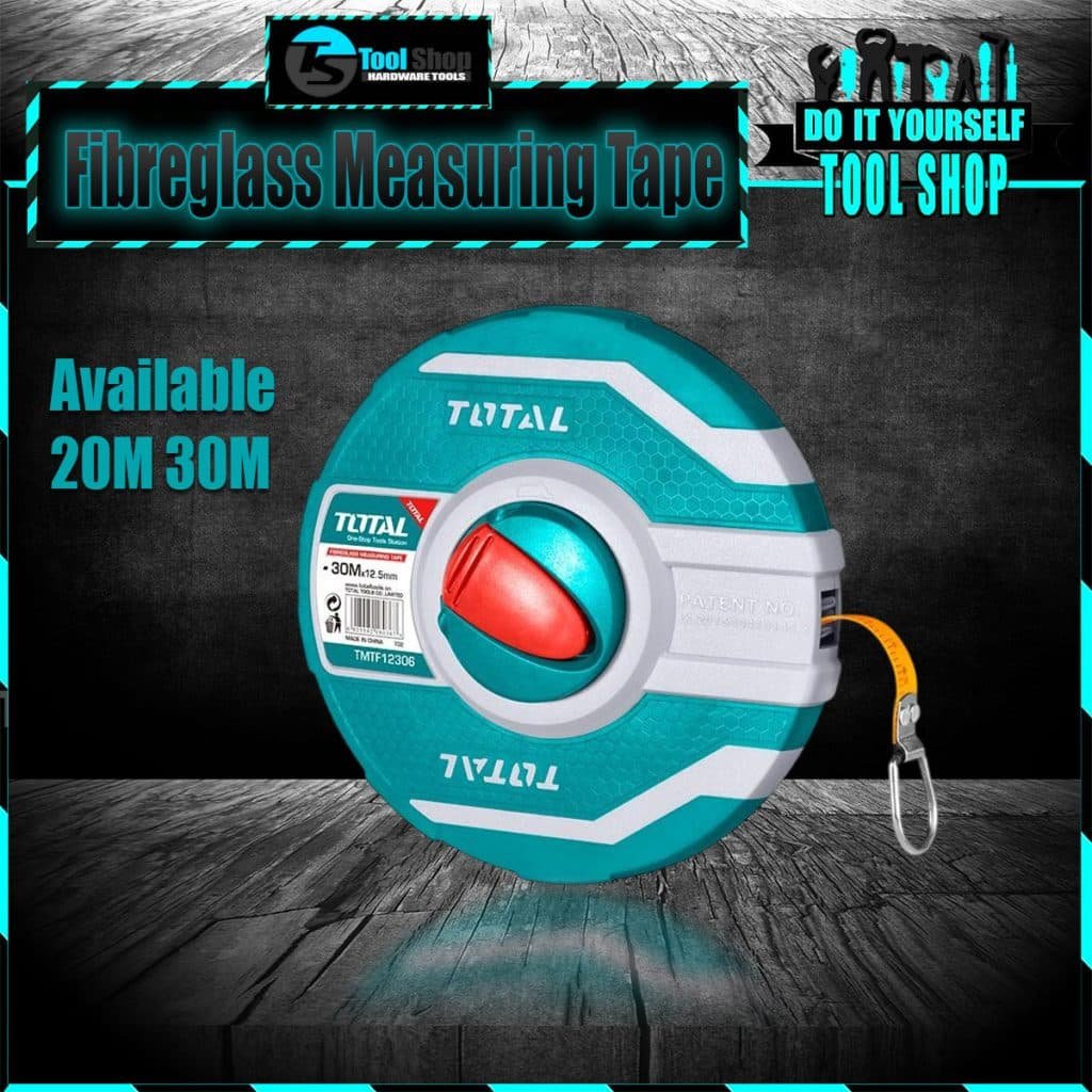 Total Fibreglass Measuring Tape Total Tool official pakistan
