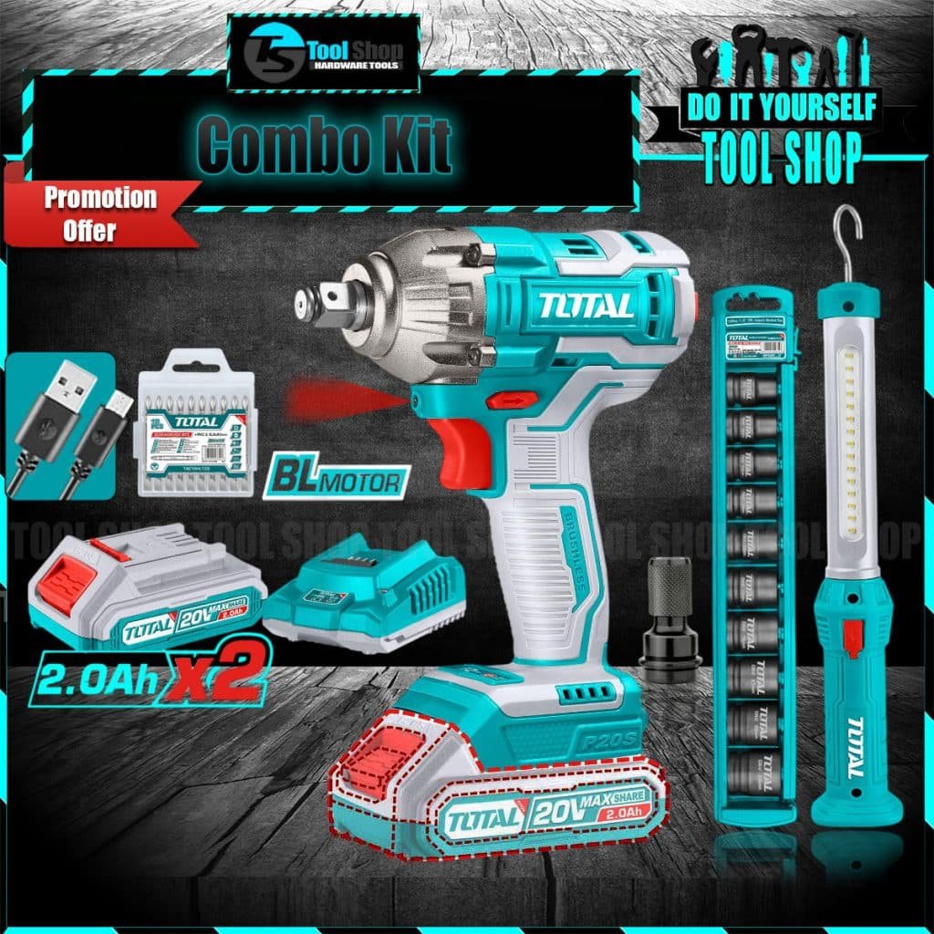 Total Combo TOSLI231004 Kit Lithium Tool set total tool pakistan