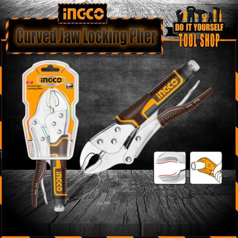 Ingco Curved Jaw Locking Grip Plier HCJLW0210 ingco pakistan